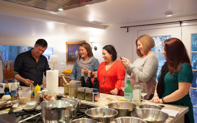 Cooking Demonstration | Café Collage | Oregon House-CA